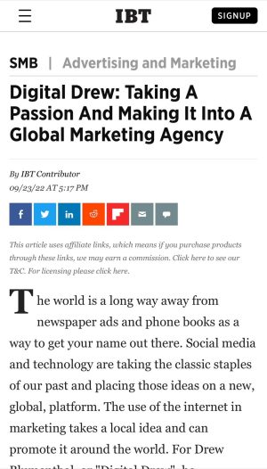 Digital Drew SEM Success Stories | Digital Marketing Agency NYC