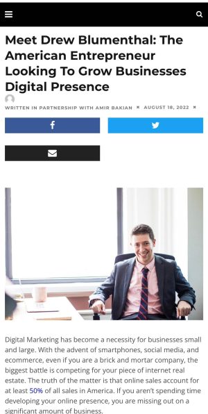 Digital Drew SEM Success Stories | Digital Marketing Agency NYC